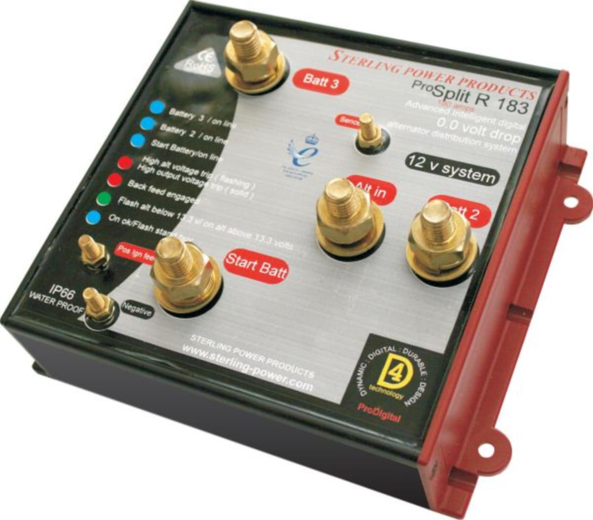 ProSplit 180A, 12V 2-Ausgänge im Gründl Zubehör-Shop