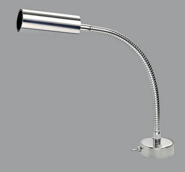 Cabin T-LED Flex Tischleuchte Edelstahl 1,2W LED 12-24V,