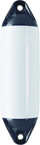 Polyform Fender F2 weiss mit blauer Kappe, 220 x 610 mm