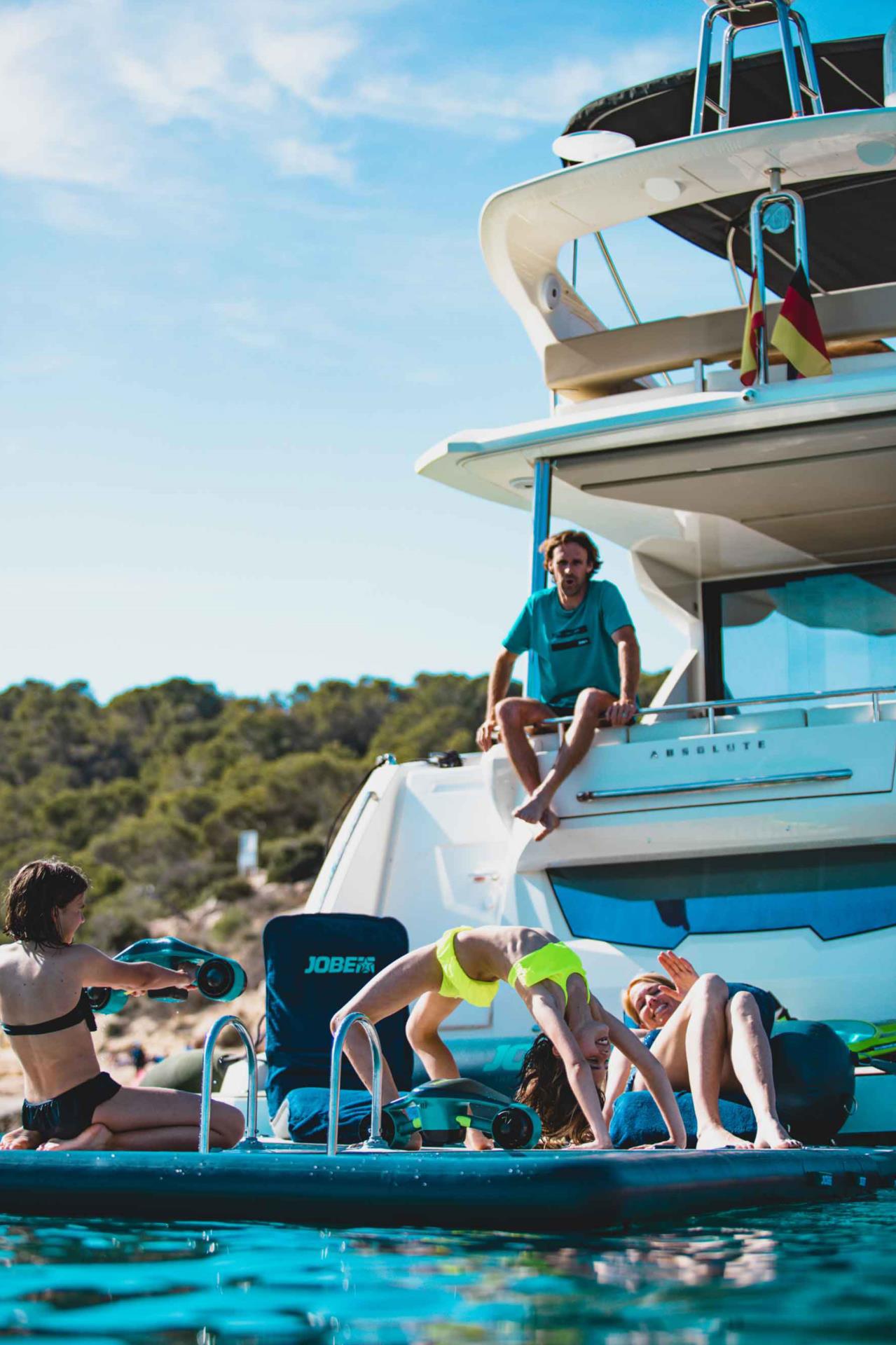 JOBE Infinity Island Small Package aufblasbare Plattform