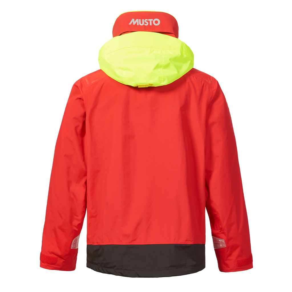 Musto BR1 Channel Jacke Herren rot Gr. S